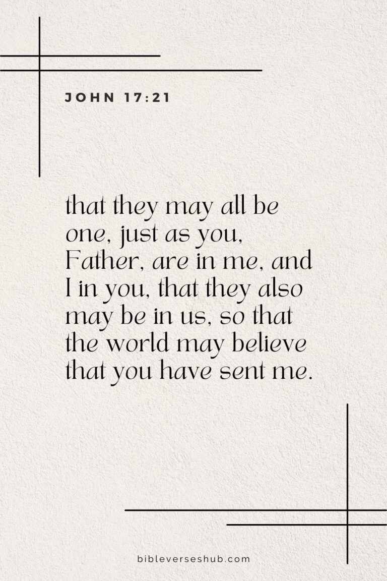 15 Powerful Bible Verses About Unity