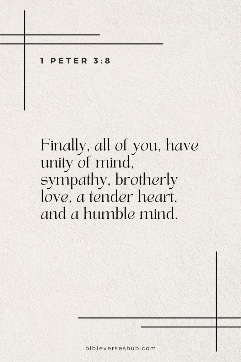 15 Powerful Bible Verses About Unity