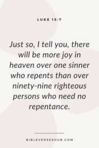 Bible Verses About Repentance