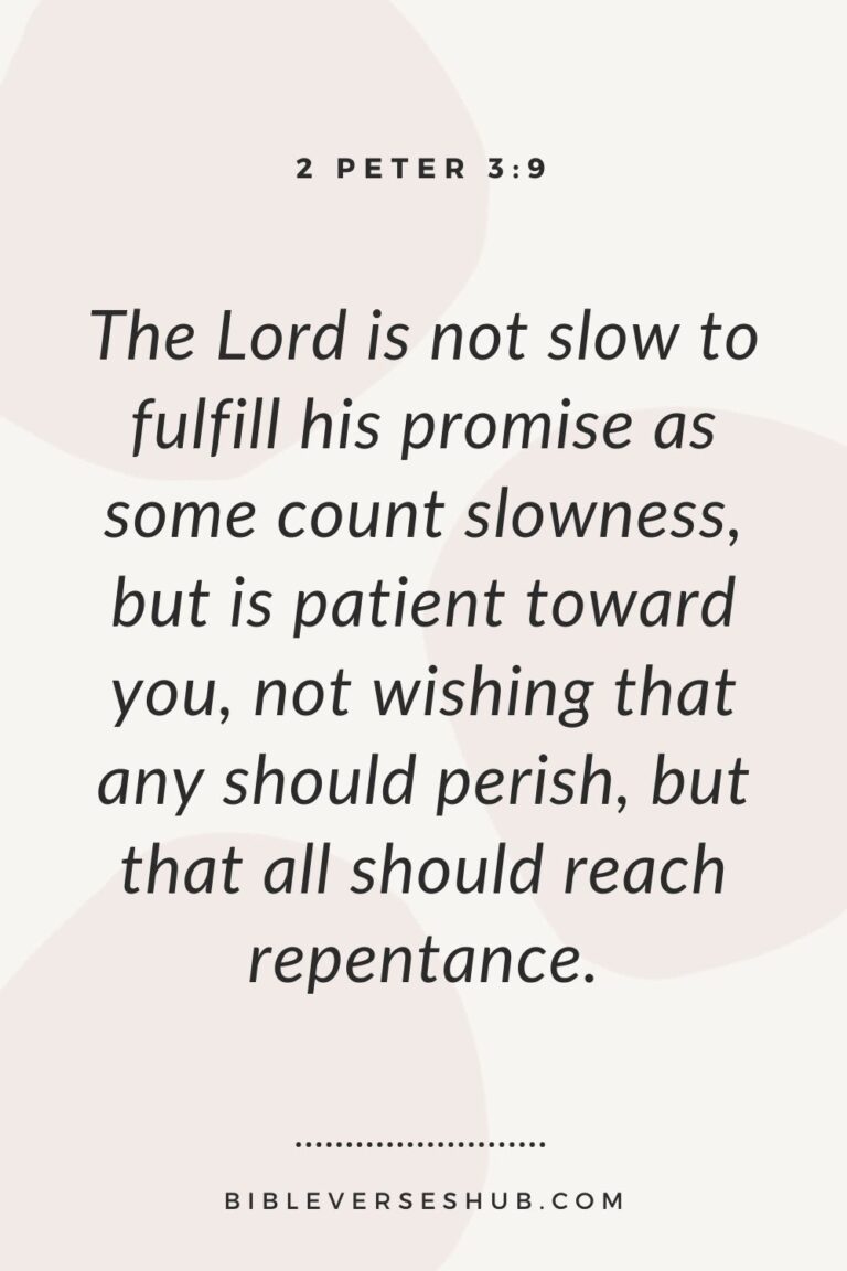 Bible Verses About Repentance